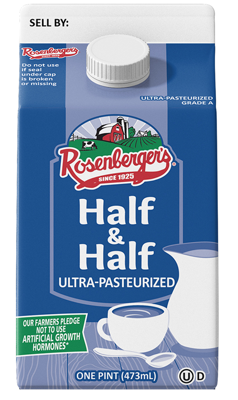 Half & Half - Pint - Rosenberger's